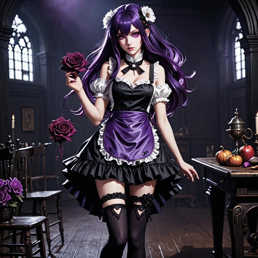 The maid - AI Generated Artwork - NightCafe Creator