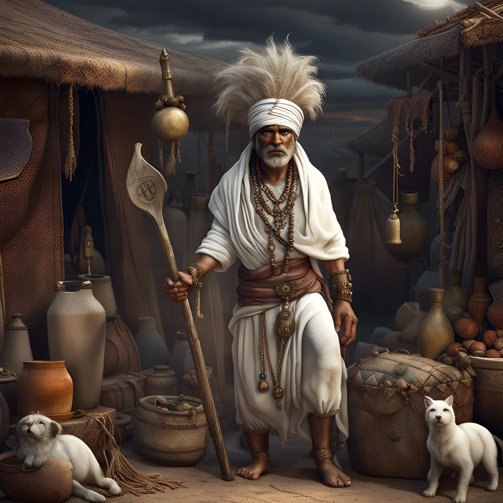 A Persian Mystic who follows the Esoteric teachings of Mithras - AI Generated Artwork ...