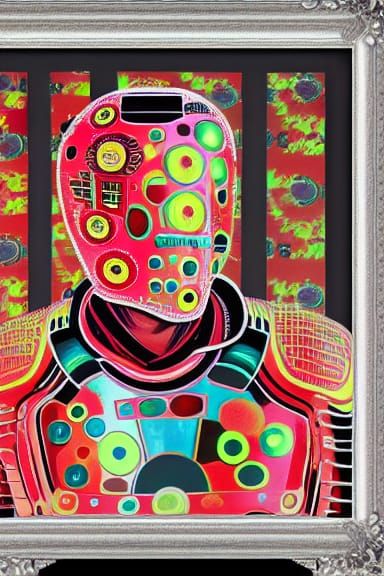 A portrait of Machine Man - AI Generated Artwork - NightCafe Creator