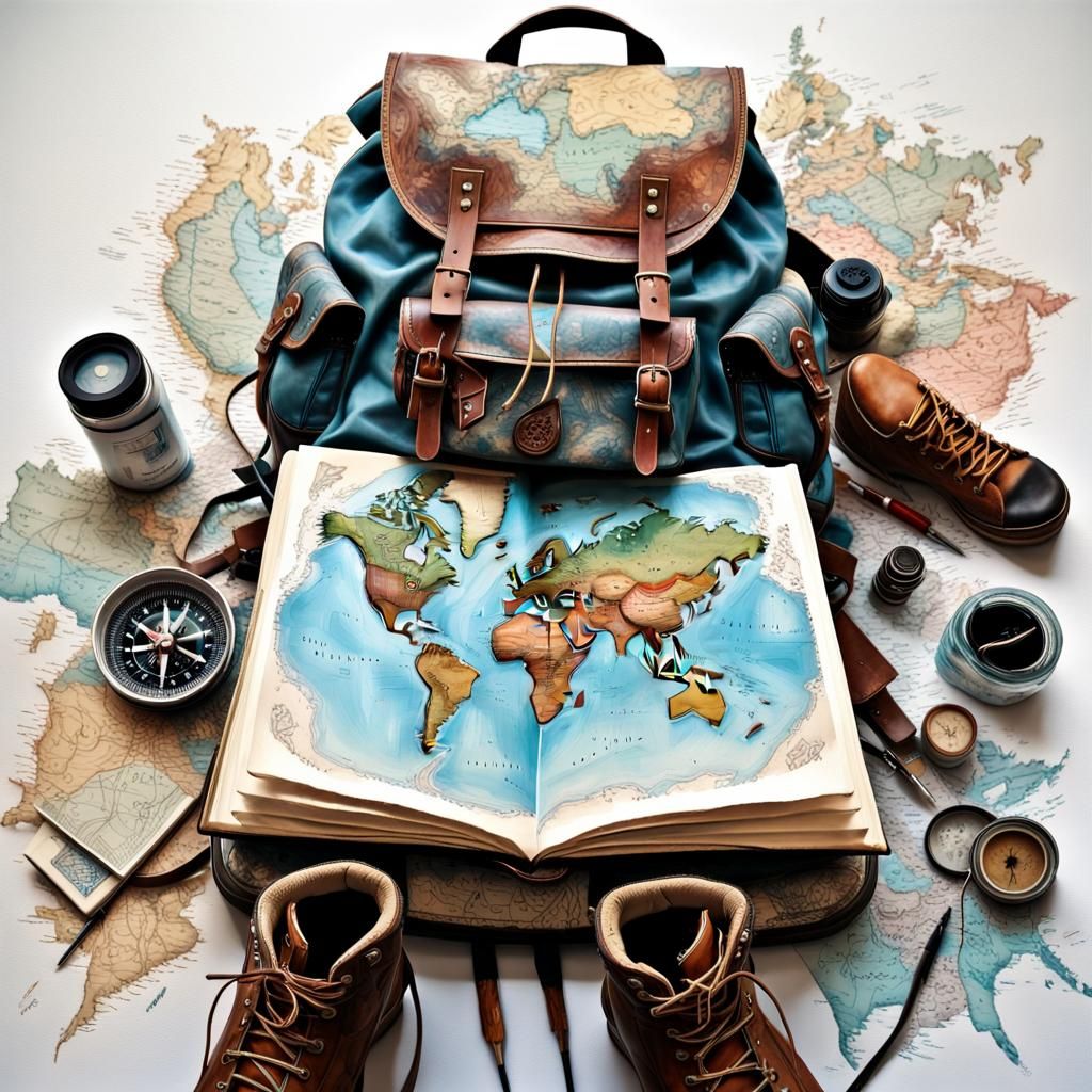 PREPARING FOR ADVENTURE - AI Generated Artwork - NightCafe Creator