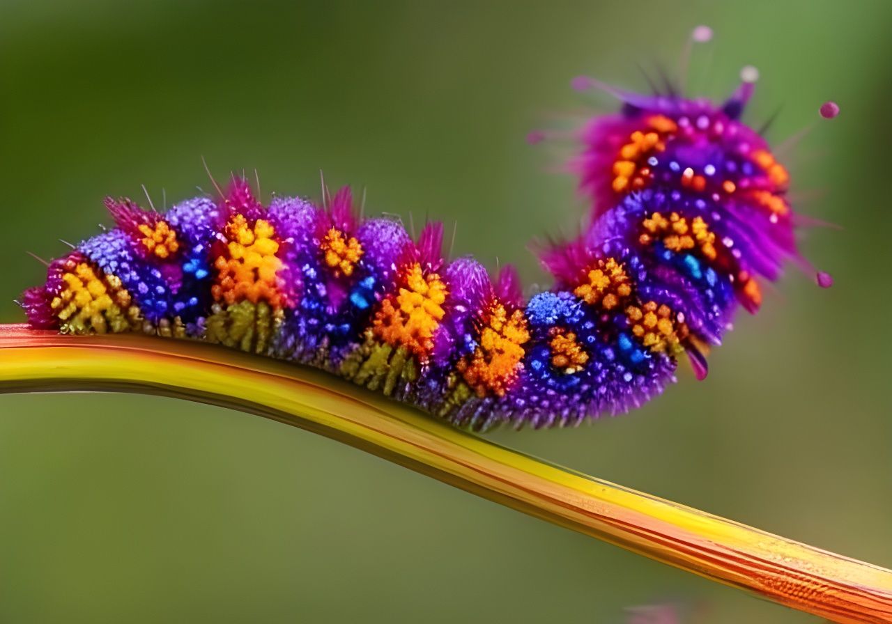 The Timothylearian World of Caterpillars - AI Generated Artwork ...