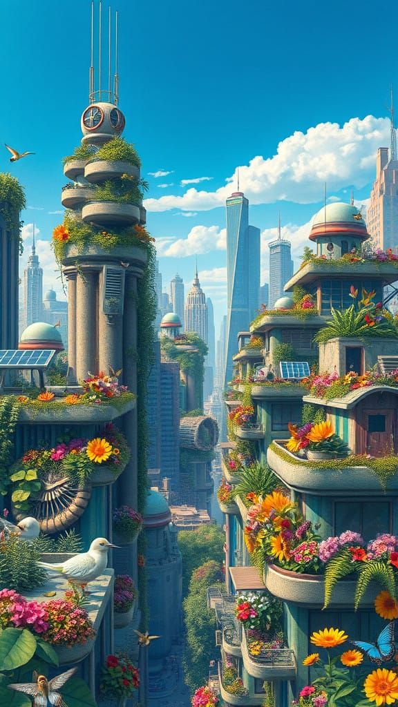 Solarpunk Challenge Art - Solarpunk Challenge Art