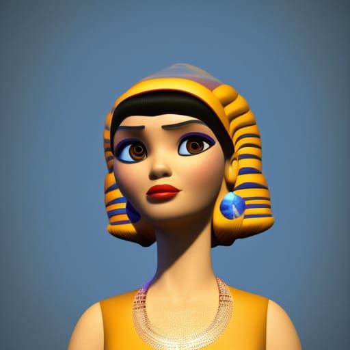 Cleopatra - AI Generated Artwork - NightCafe Creator