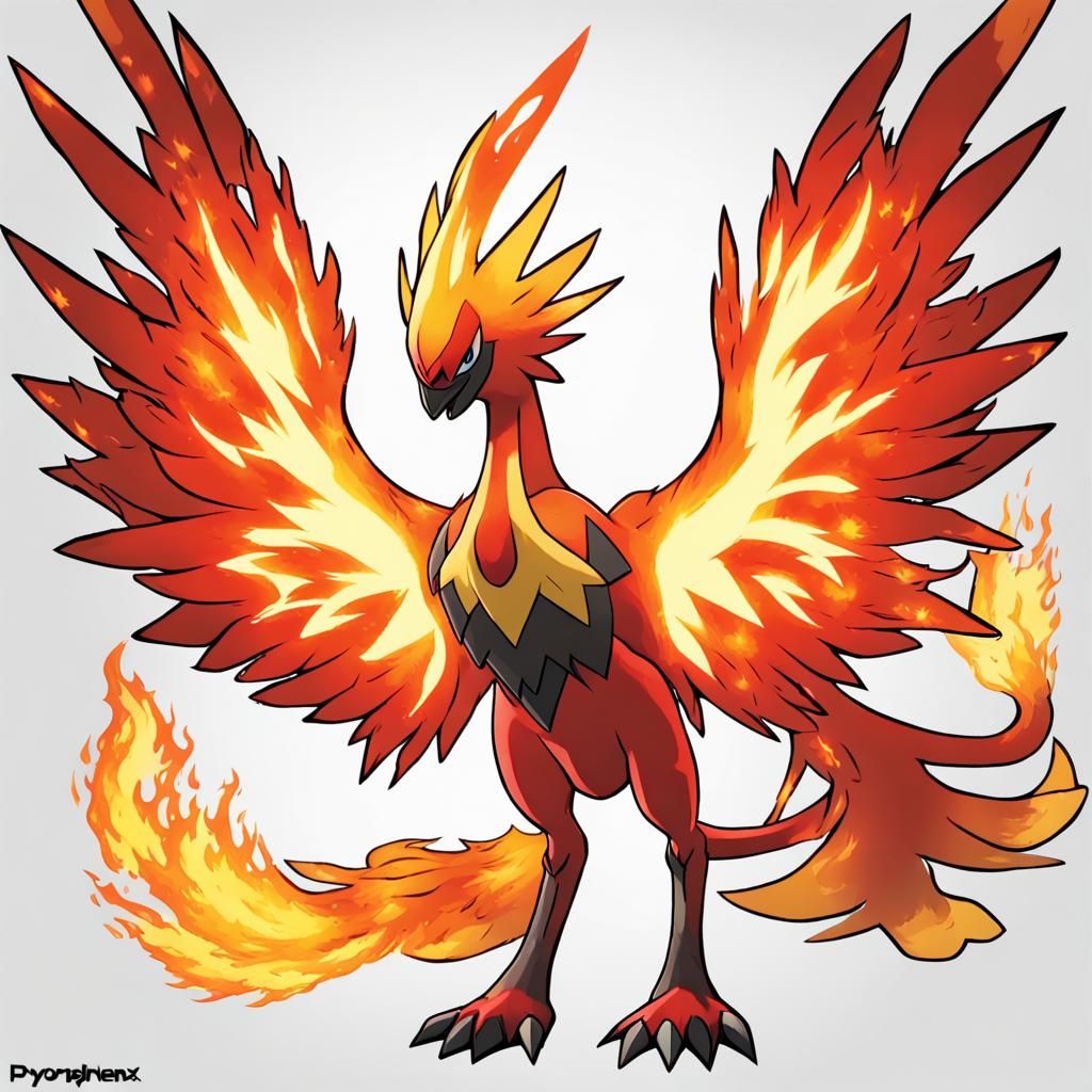 The final evolution in this line is Pyrophenix, a majestic and ...