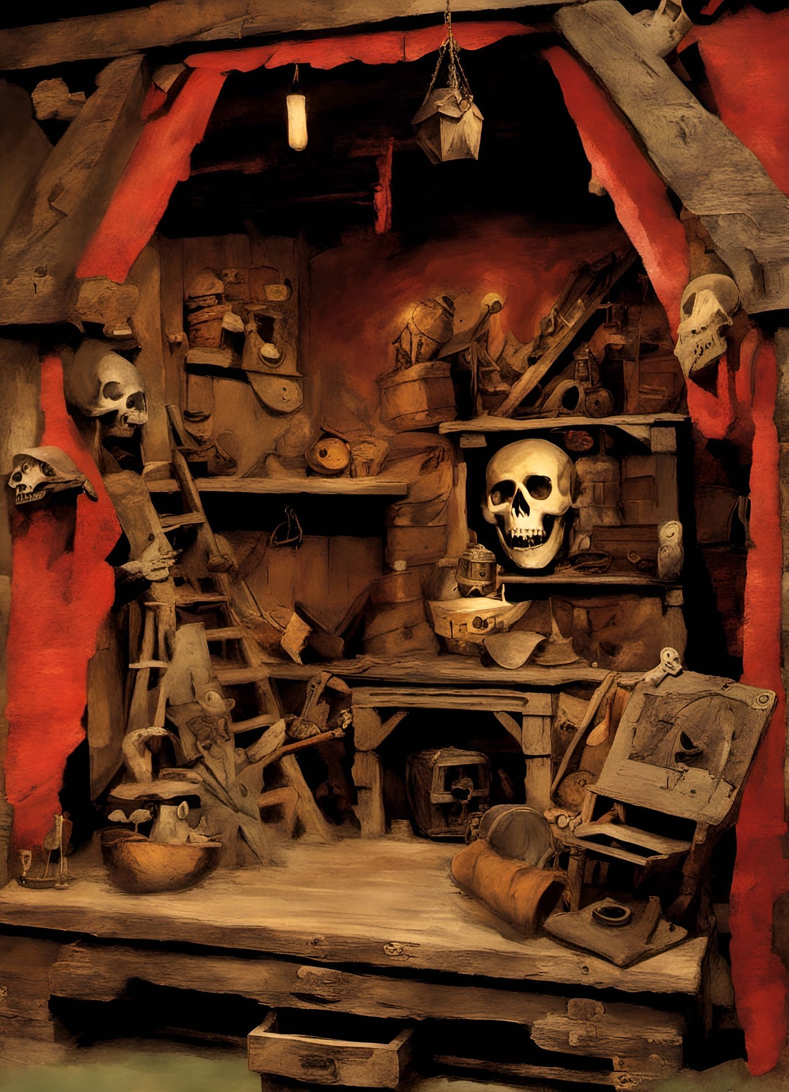 Now For the Pirates' Lair - AI Generated Artwork - NightCafe Creator