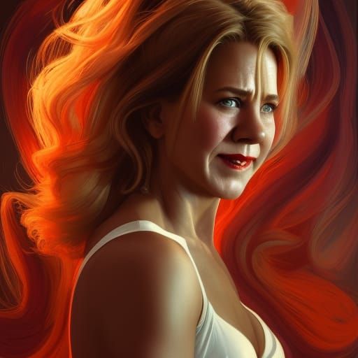 Zuul possesses Jennifer Aniston - AI Generated Artwork - NightCafe Creator