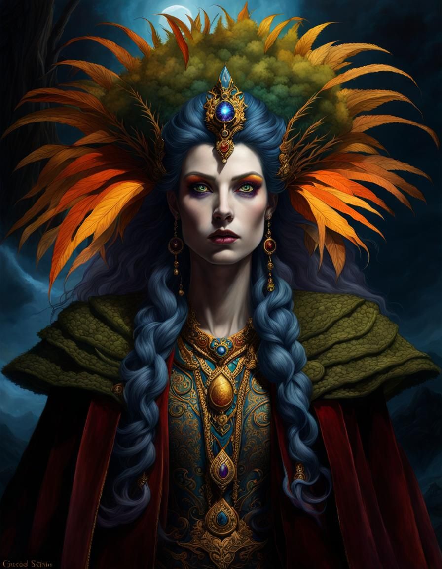 Celestial Cursed Seer : r/nightcafe