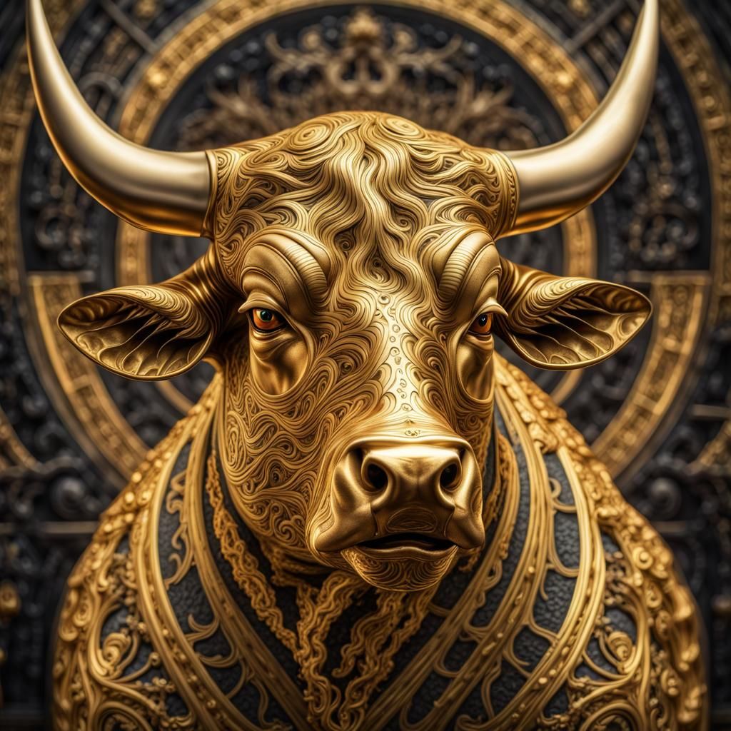 Bull - AI Generated Artwork - NightCafe Creator