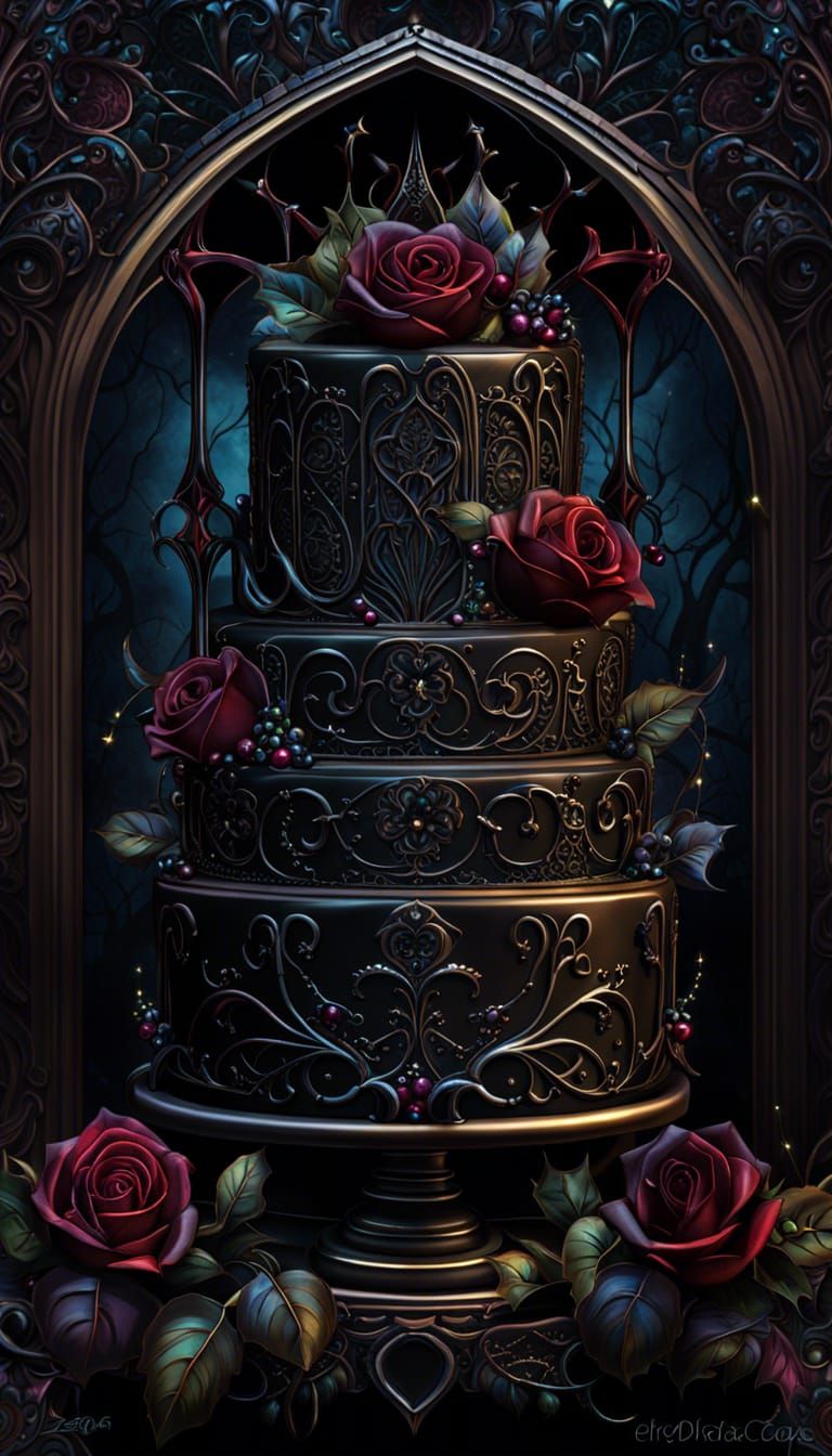 Cake or Death?! - AI Generated Artwork - NightCafe Creator