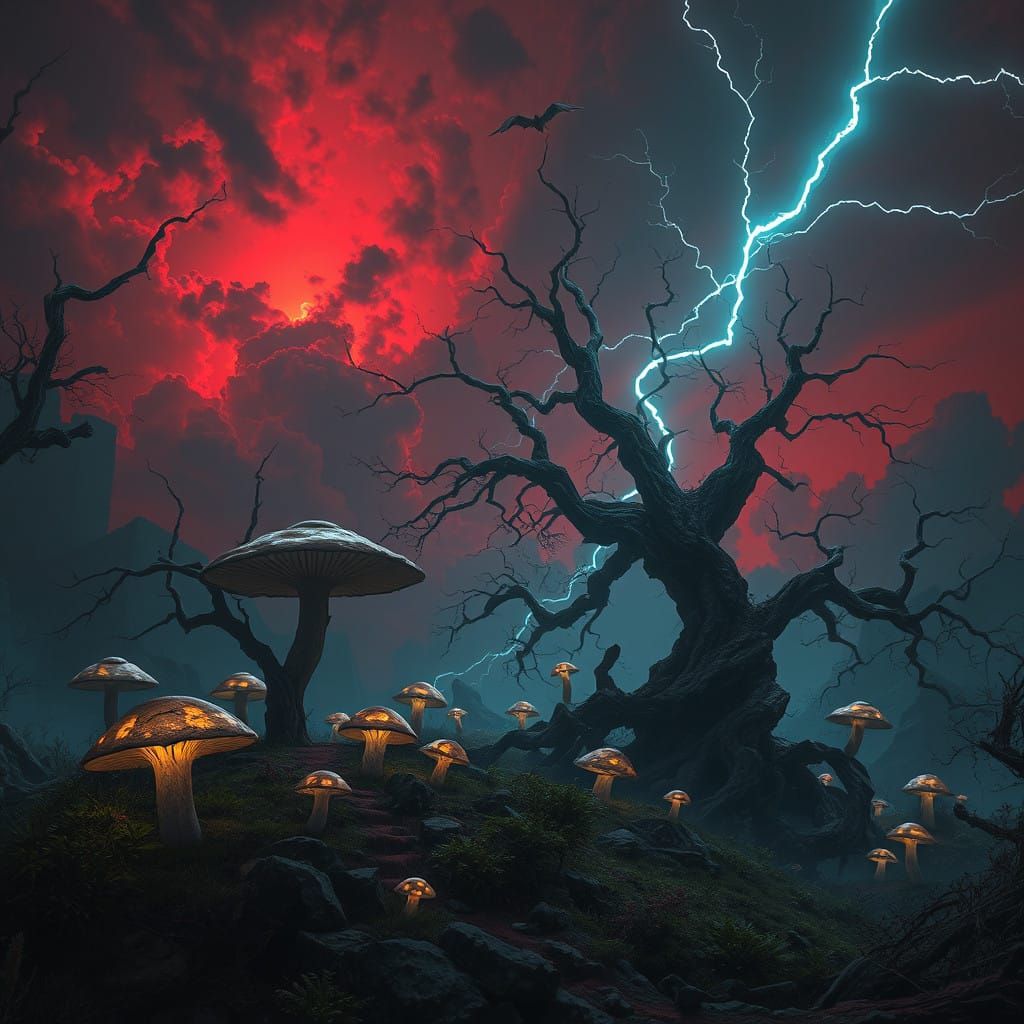 Scary life - Dark, Twisted Realm of Eerie Wonder