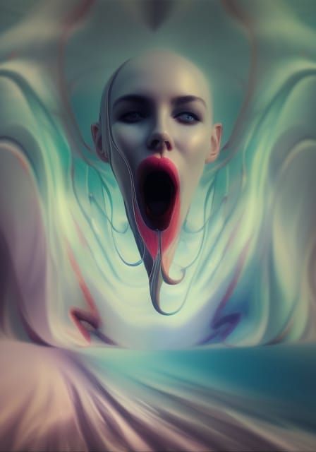 WEARING FACE ACCESSORIES feeling stressed screaming in stress ...