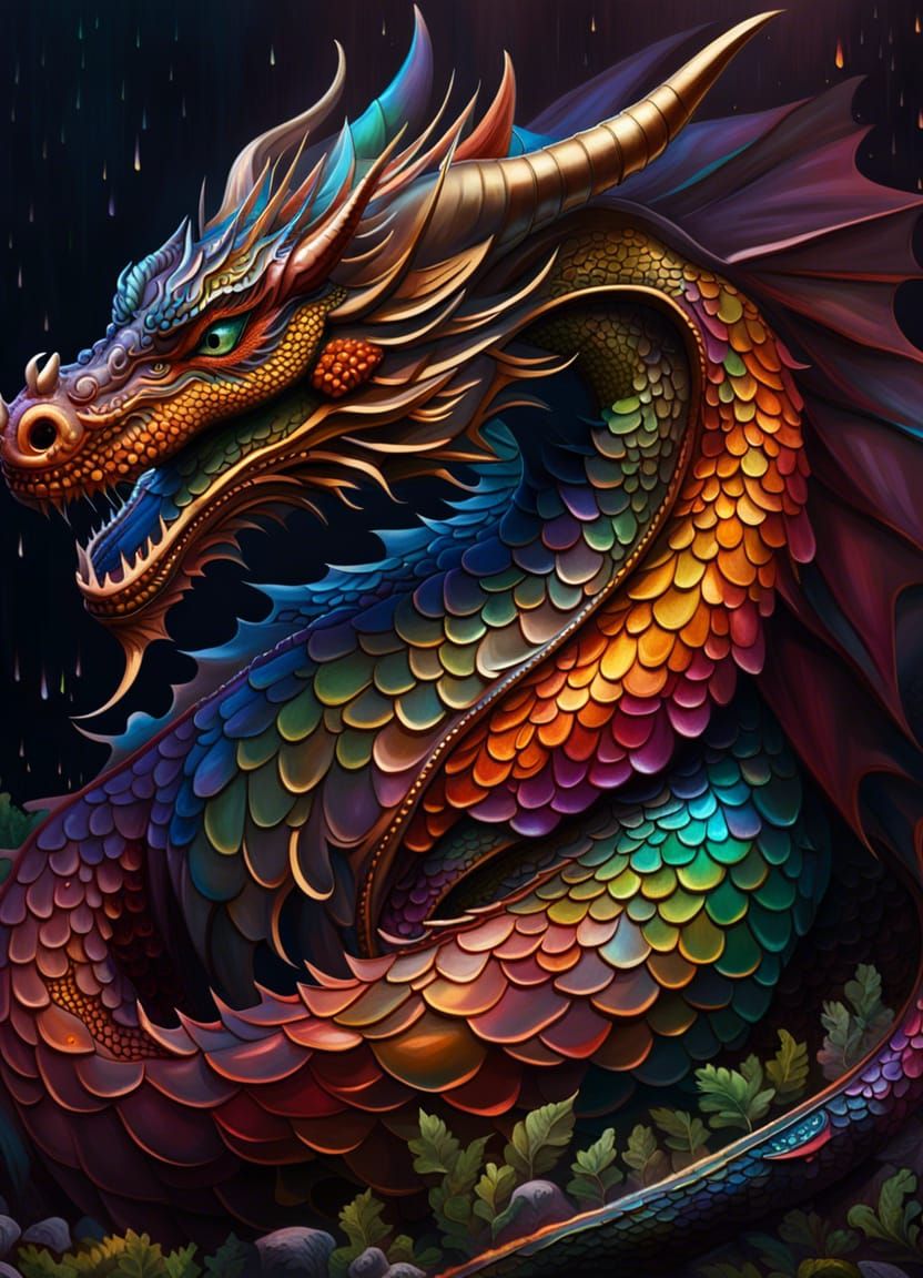 Dragon - AI Generated Artwork - NightCafe Creator