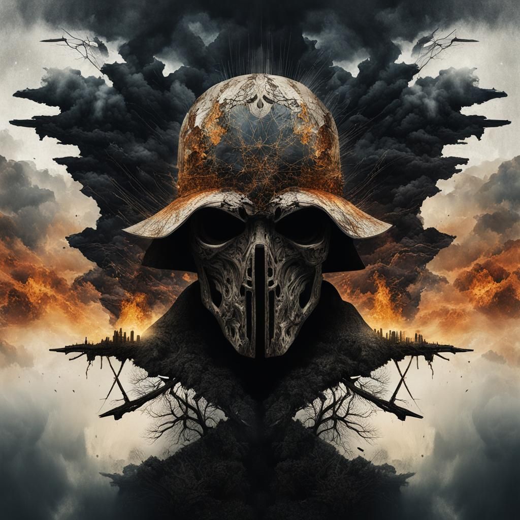 Warning - AI Generated Artwork - NightCafe Creator