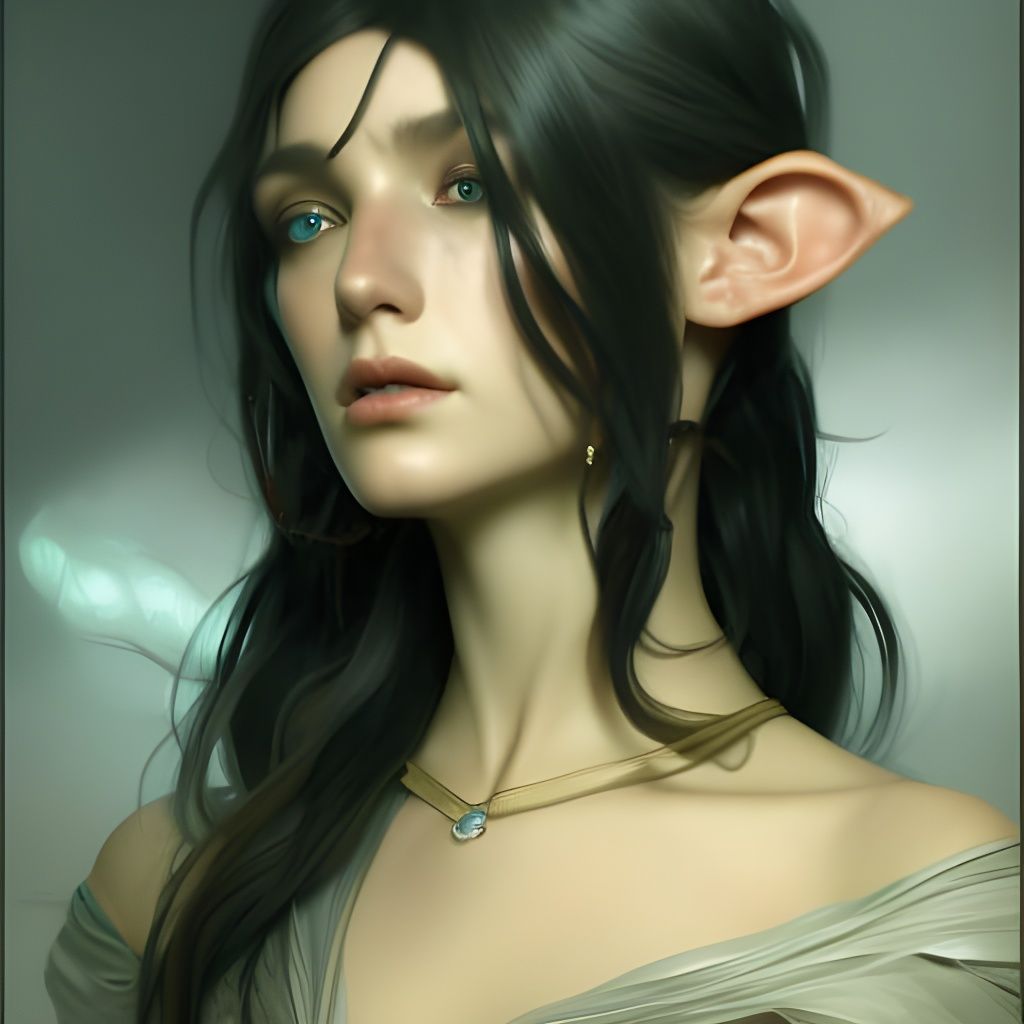 Beautiful elf - AI Generated Artwork - NightCafe Creator