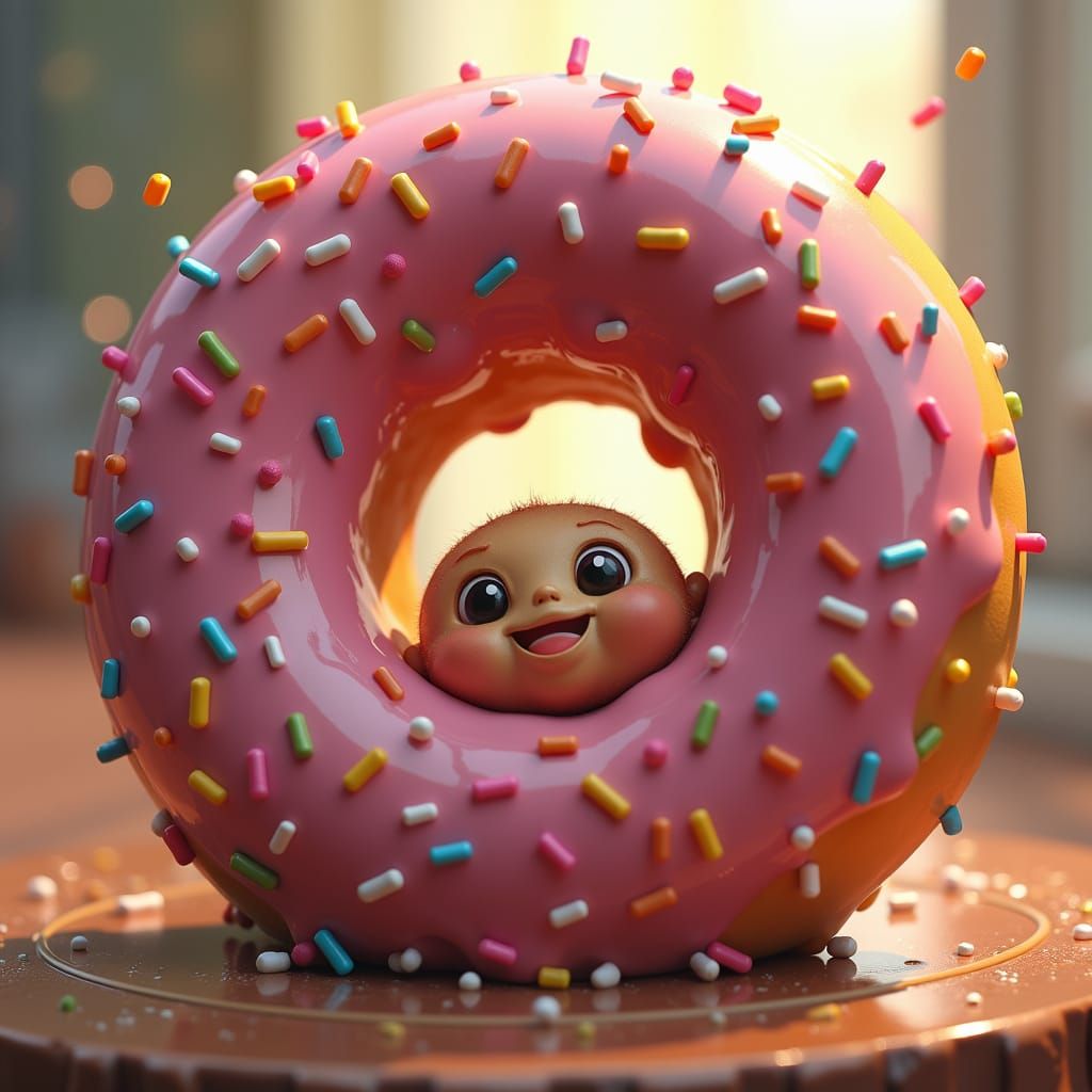 donut gives birth - donut gives birth