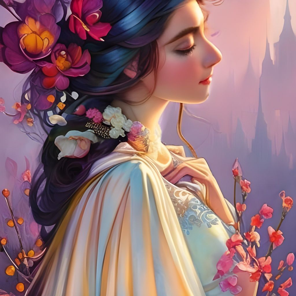 Ophelia - AI Generated Artwork - NightCafe Creator