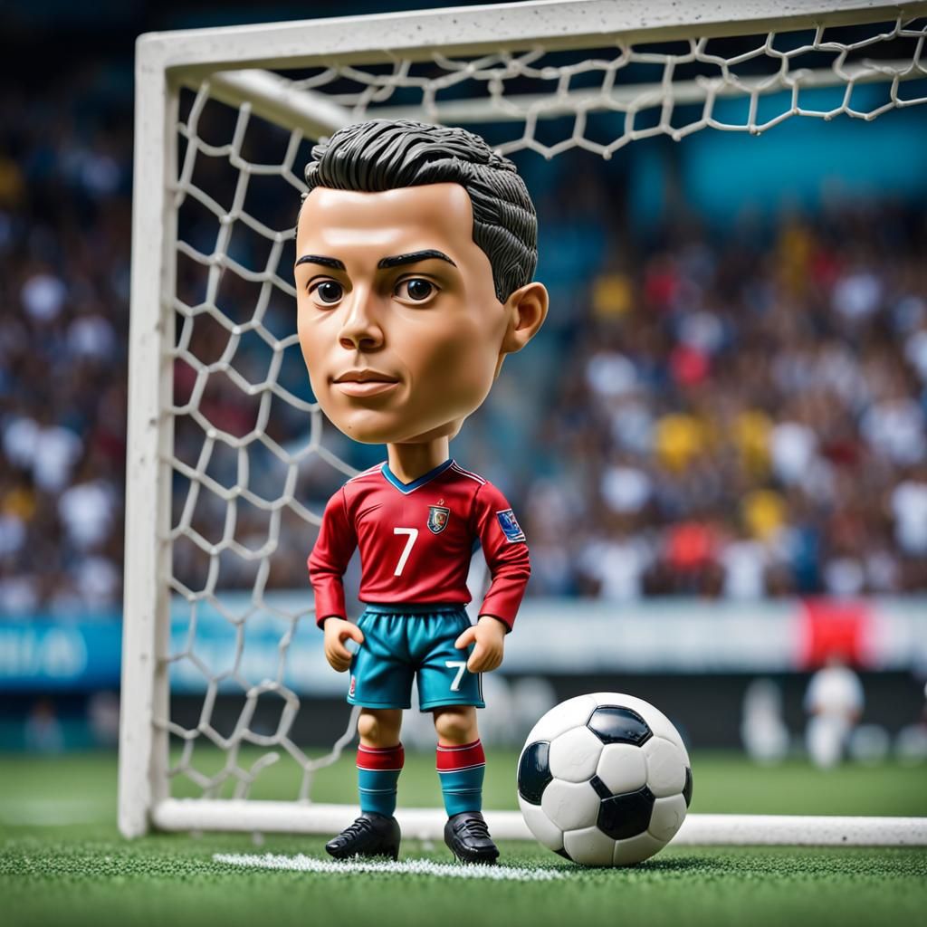 Cristiano Ronaldo doll - AI Generated Artwork - NightCafe Creator