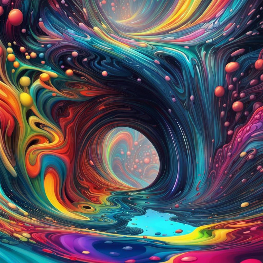Einstein Rosen Bridge Ai Generated Artwork Nightcafe Creator