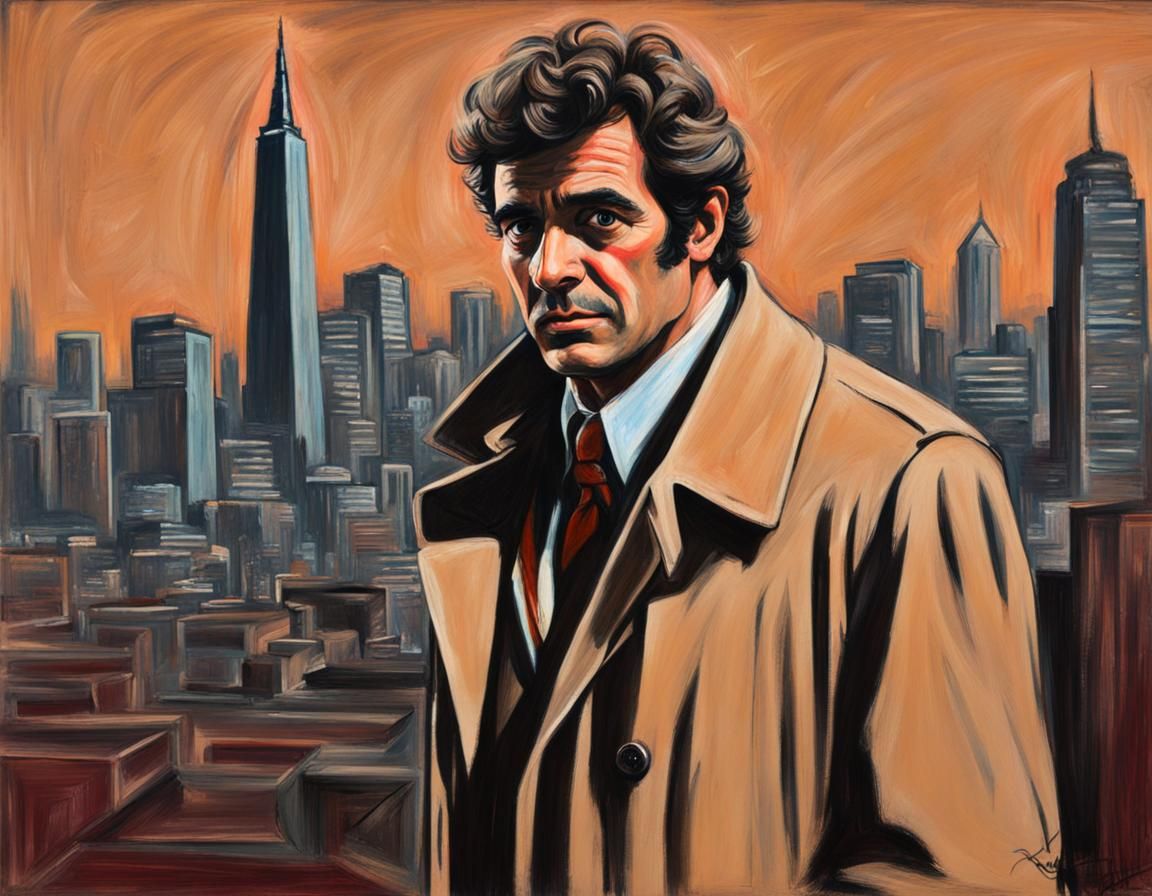 Lieutenant Columbo Surveys the Bay City