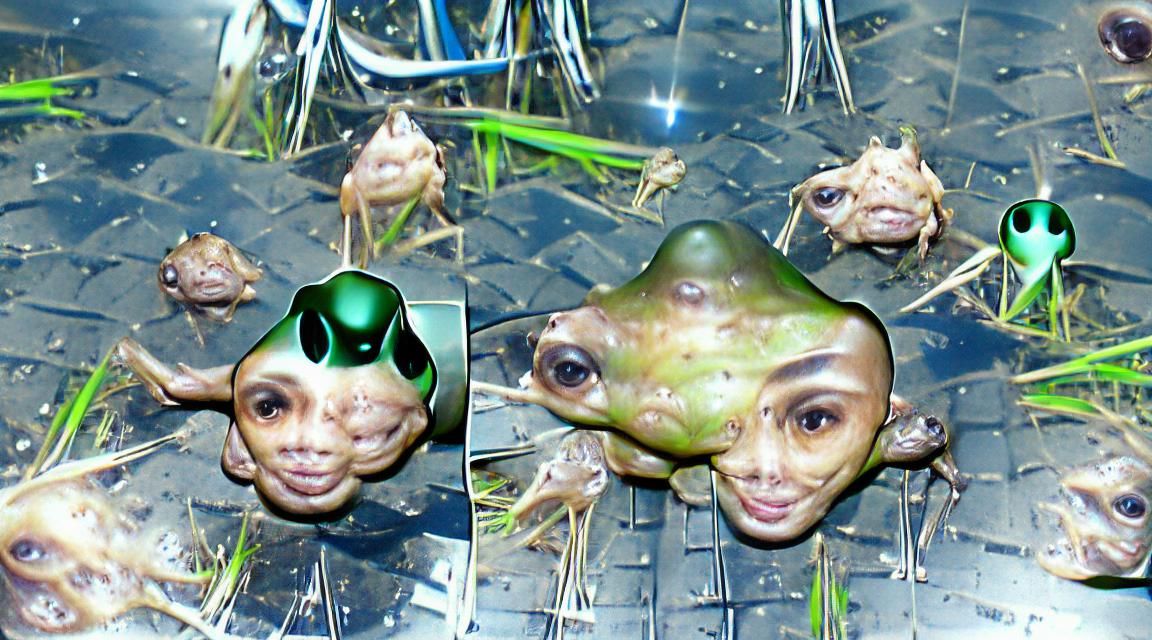 Frog.... - AI Generated Artwork - NightCafe Creator