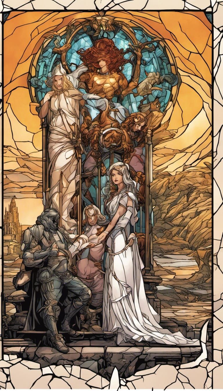 Stained Glass Effect, Mark Brooks and Dan Mumford, comic book art ...
