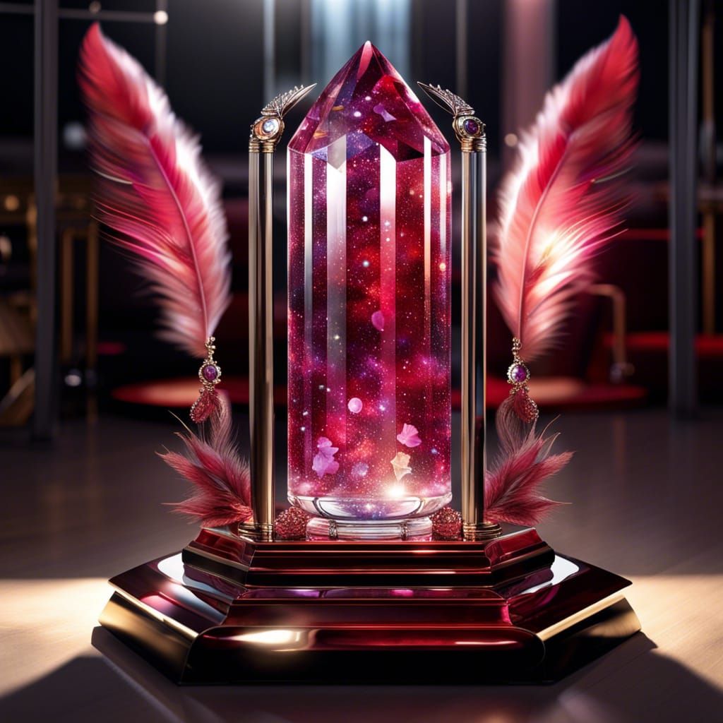 The Ruby Trophy - AI Generated Artwork - NightCafe Creator