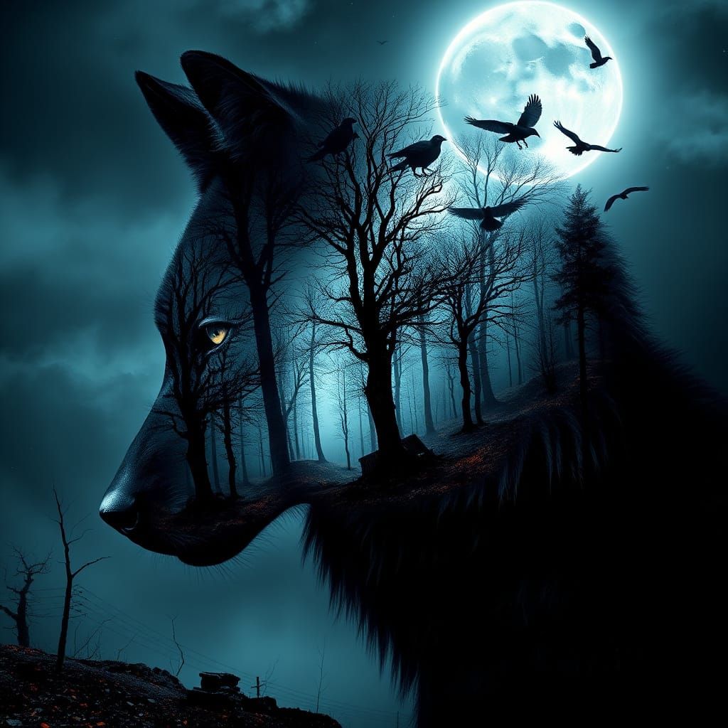 The wolf and the crows - The wolf and the crows