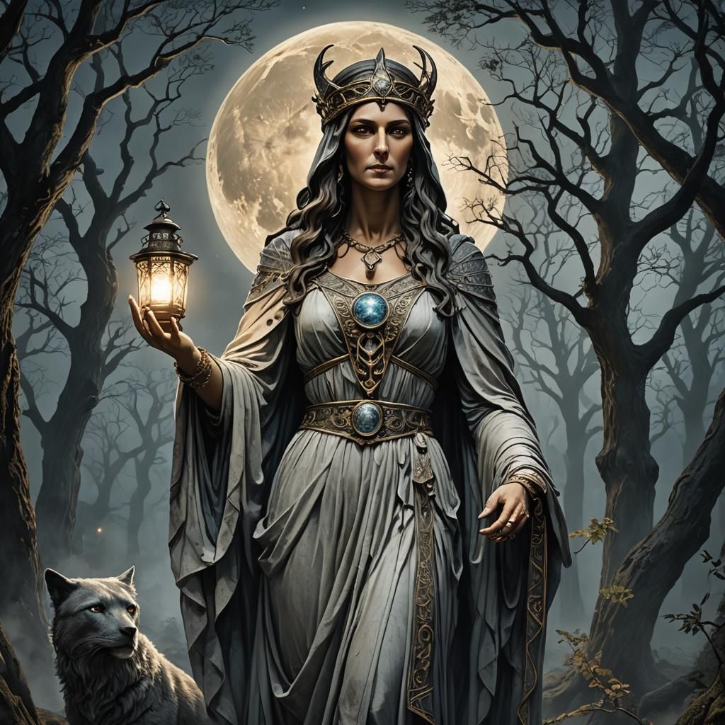 Hekate - AI Generated Artwork - NightCafe Creator