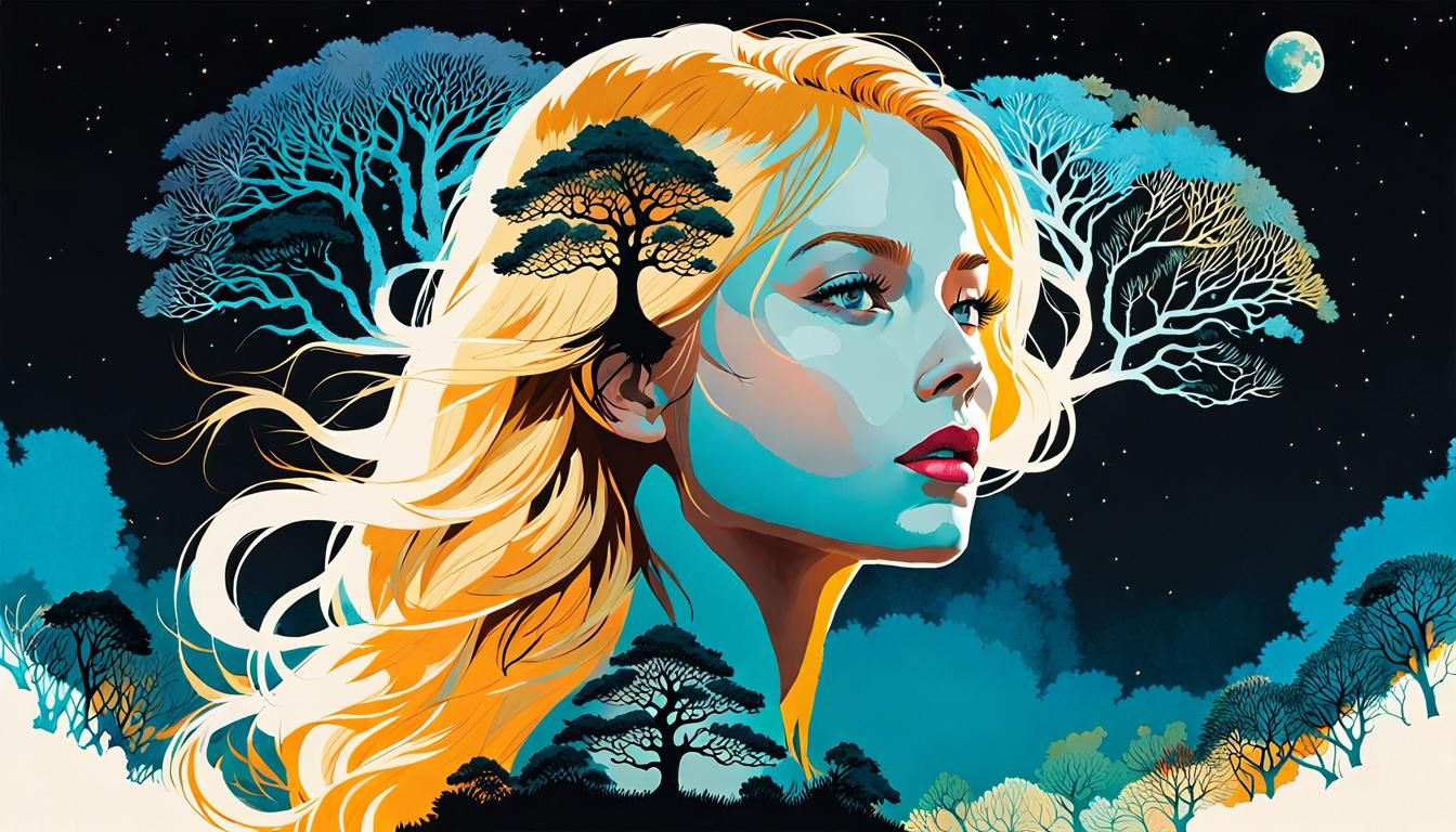 Tree Woman - AI Generated Artwork - NightCafe Creator