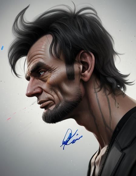 Ole Abe - AI Generated Artwork - NightCafe Creator