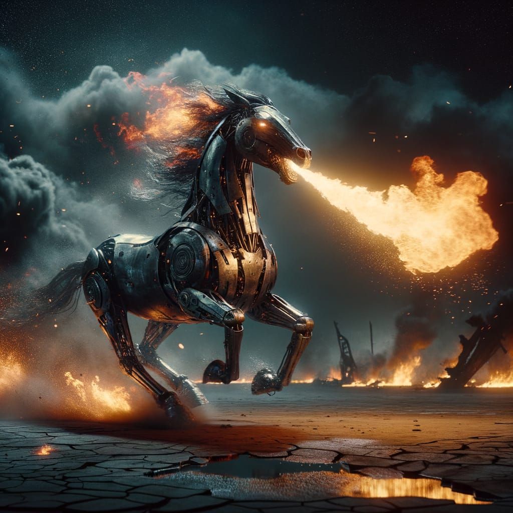Steel Stallion of the Apocalypse - Steel Stallion Gallops Th...