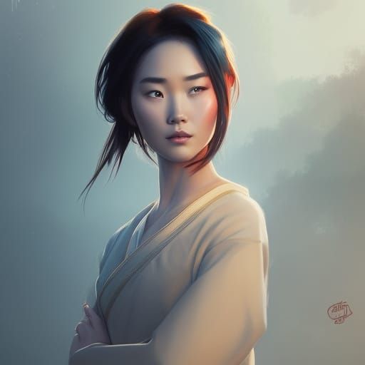 Realistic Mulan - AI Generated Artwork - NightCafe Creator