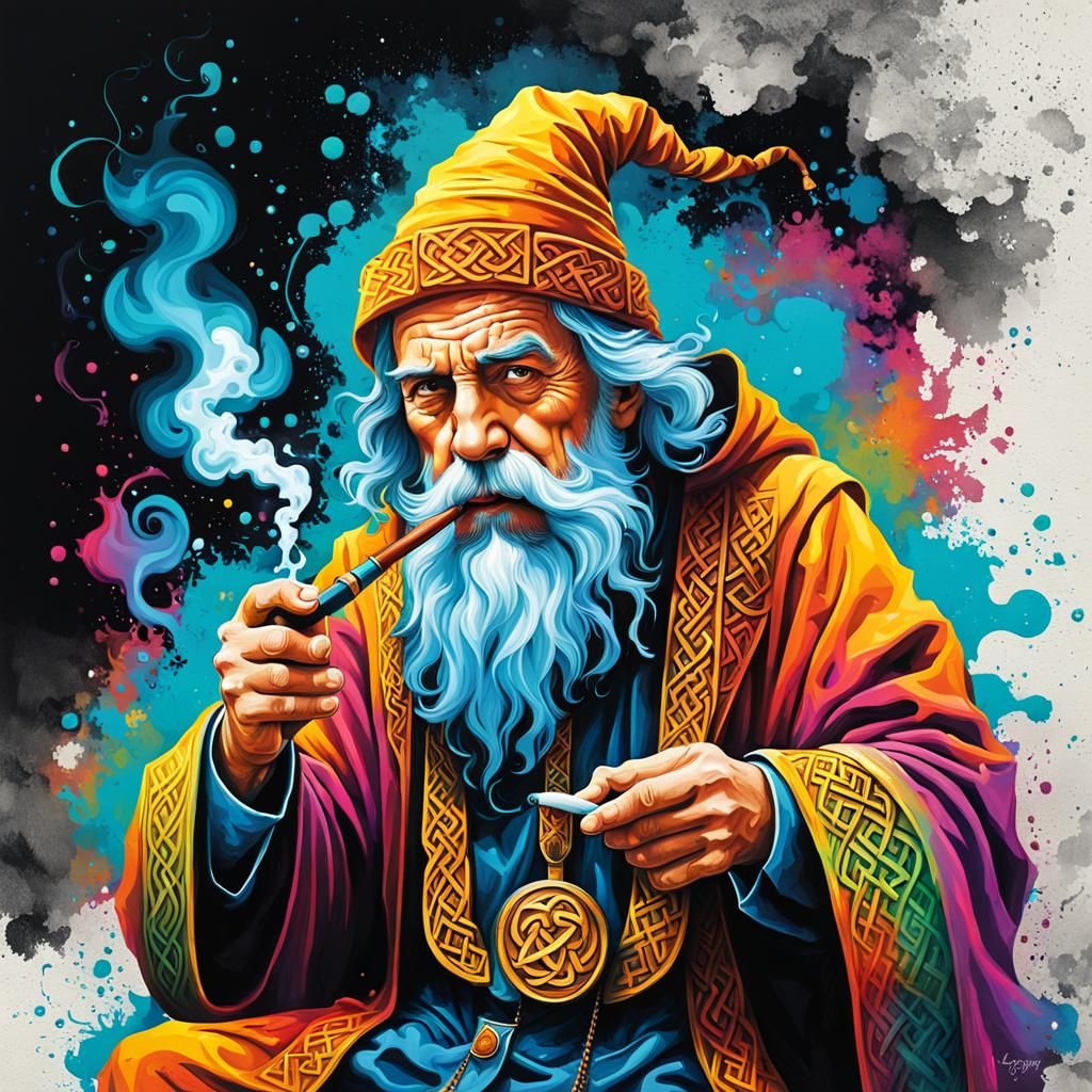 Wizard portrait. - AI Generated Artwork - NightCafe Creator