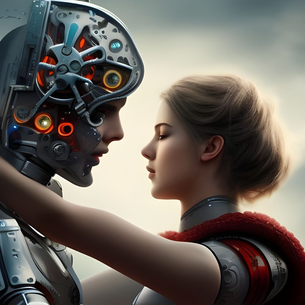 Futuristic Romeo and Juliet in love - AI Generated Artwork - NightCafe ...