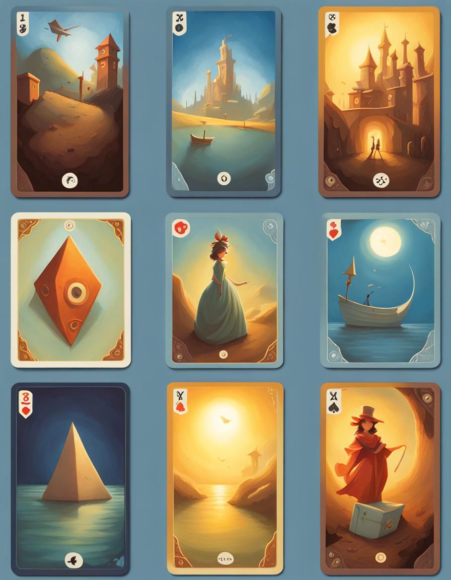 Dixit card style - AI Generated Artwork - NightCafe Creator