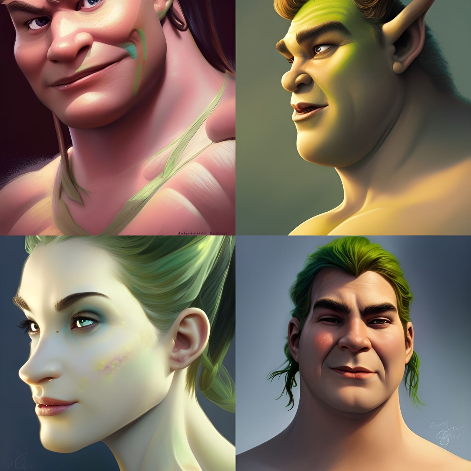 Shrek - AI Generated Artwork - NightCafe Creator