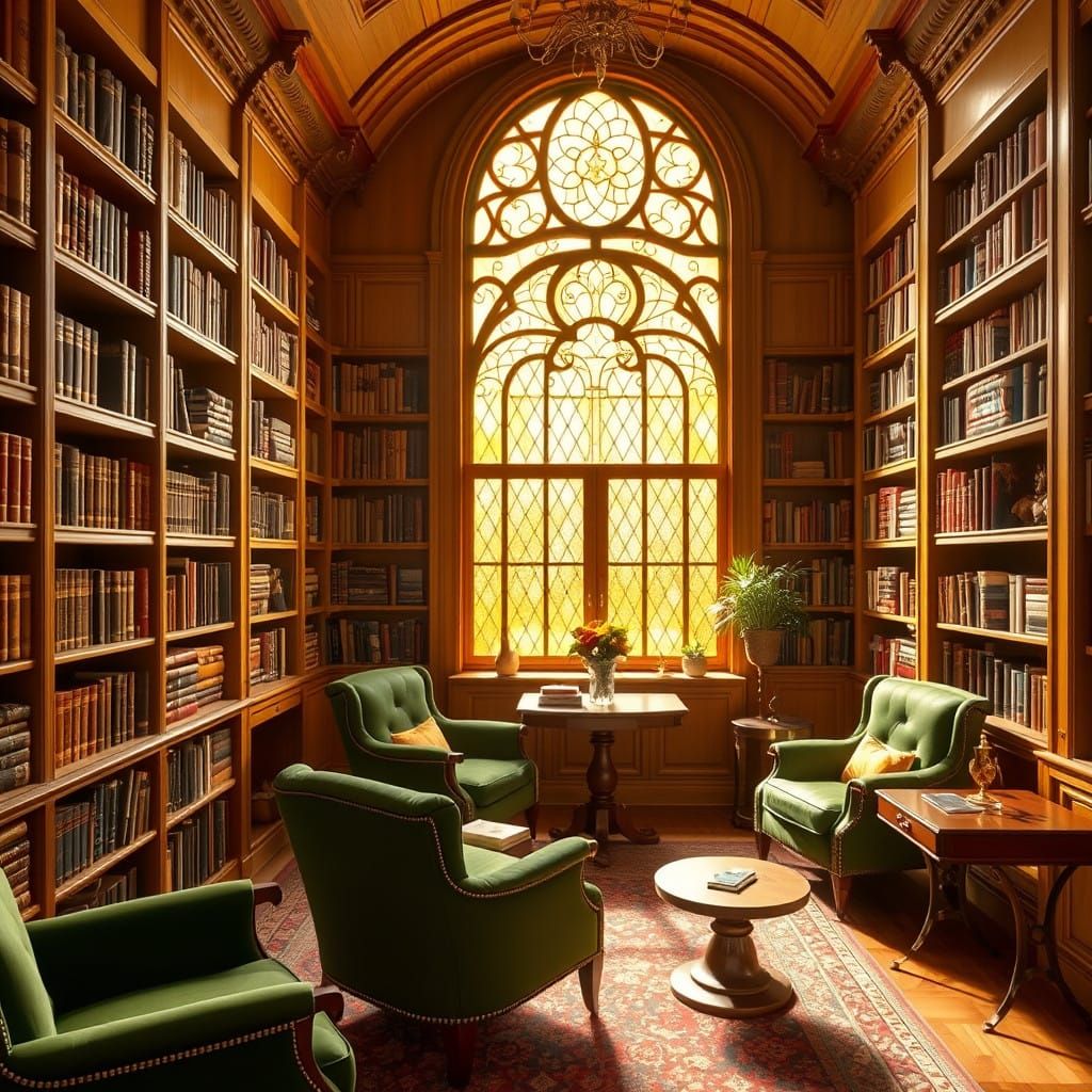 the most beautiful home library - Luxurious Home Library in ...