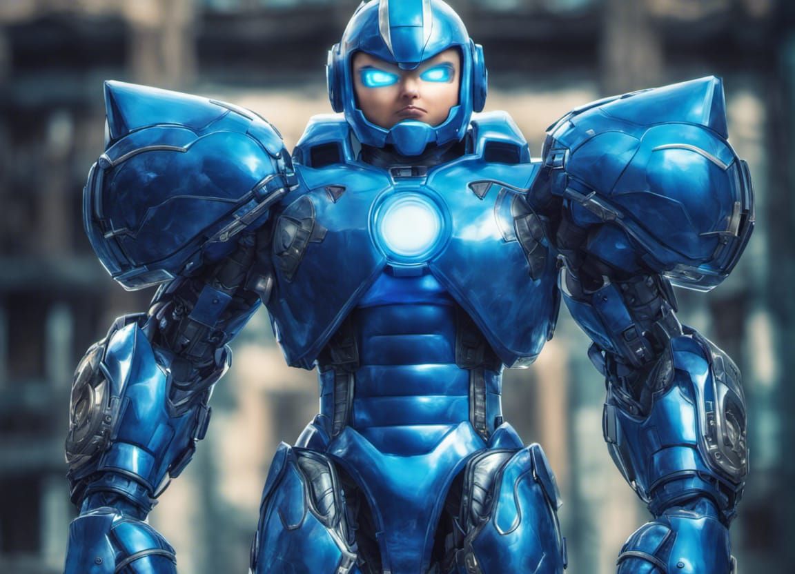 Mega Man Movie Concept #1 - AI Generated Artwork - NightCafe Creator