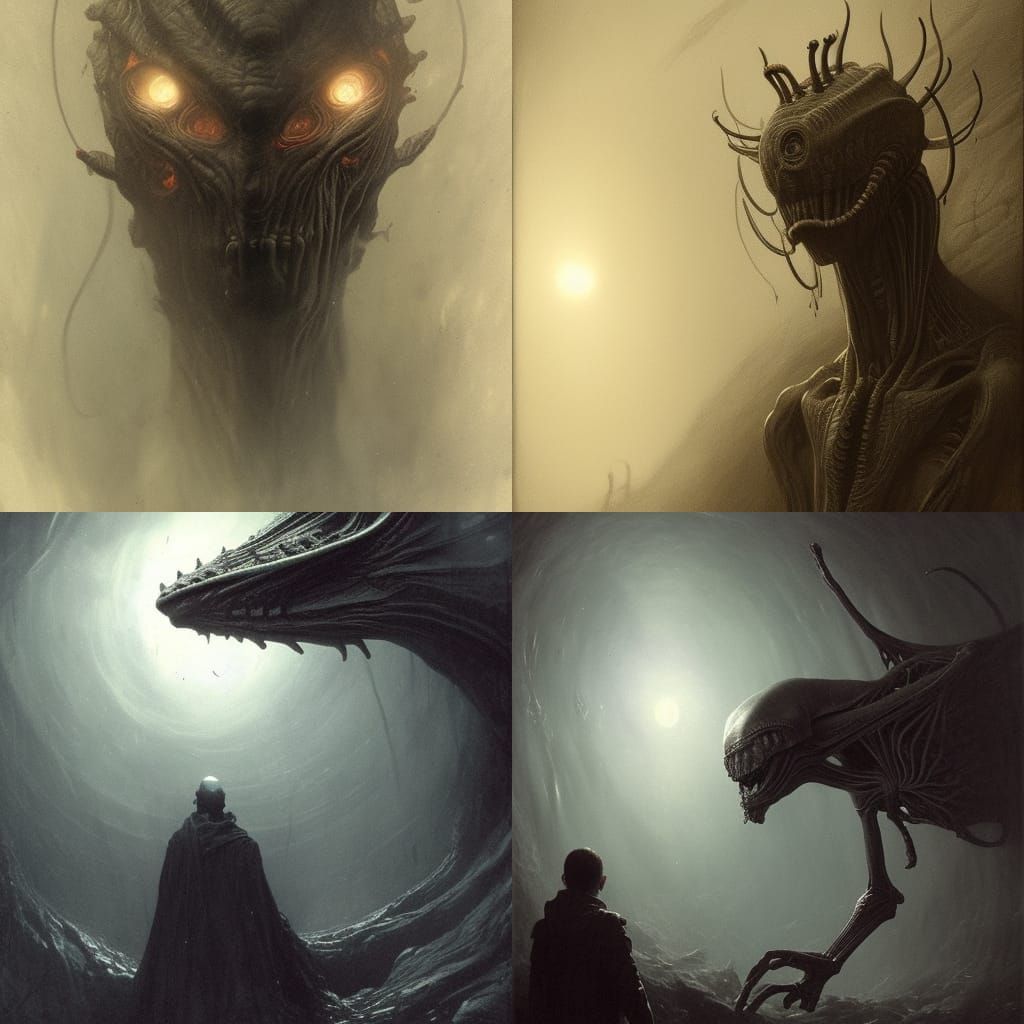 snout noses humanoid alien - AI Generated Artwork - NightCafe Creator