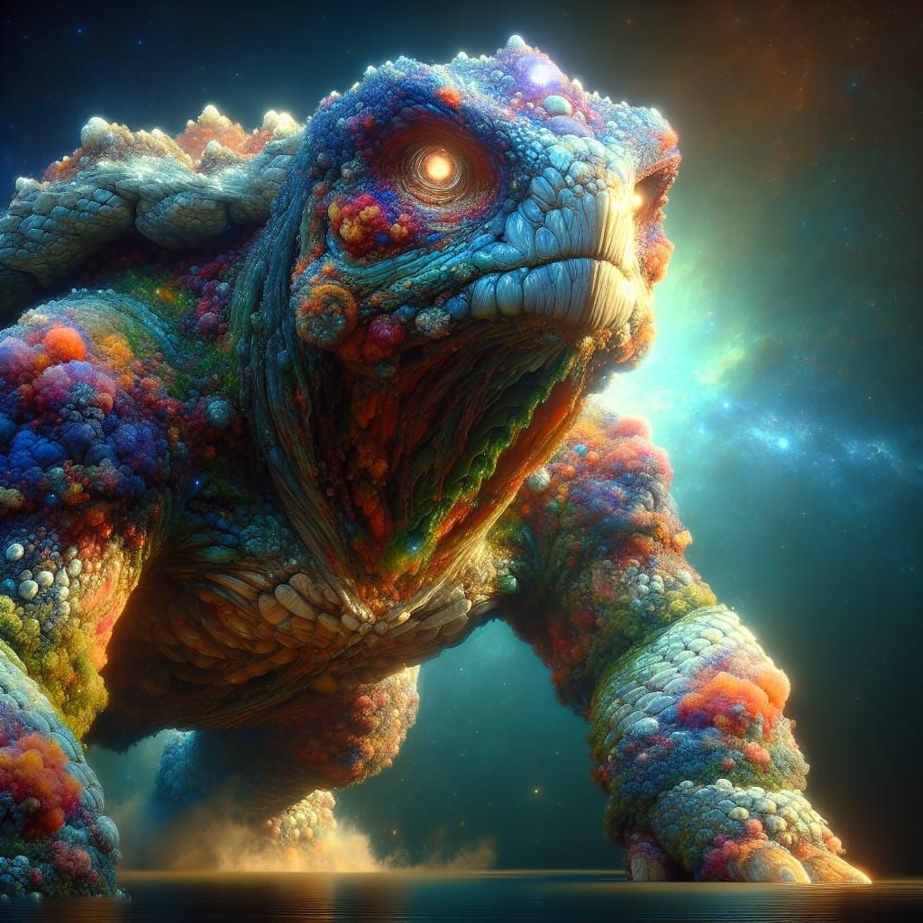 Turtle god - AI Generated Artwork - NightCafe Creator