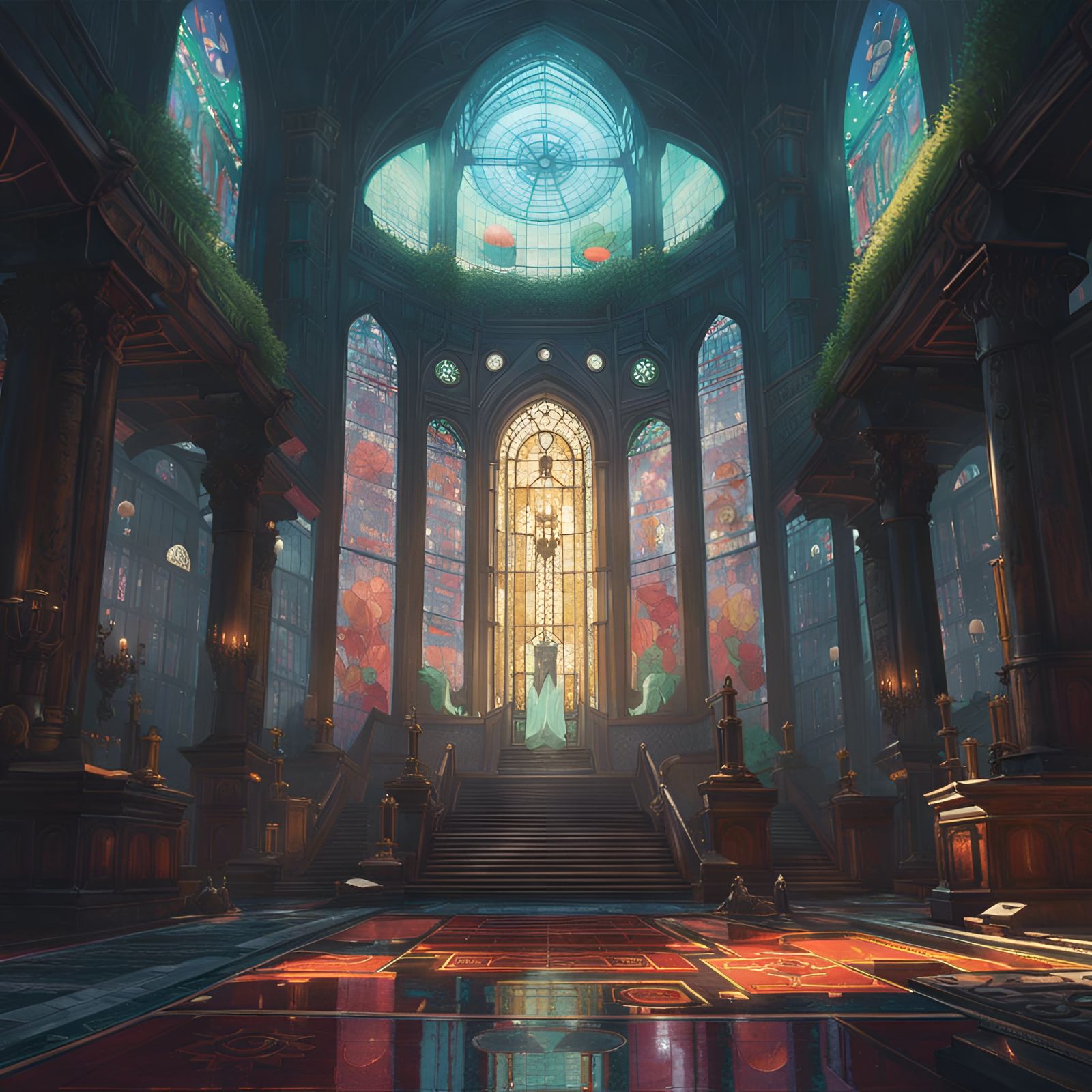 The Altar - AI Generated Artwork - NightCafe Creator