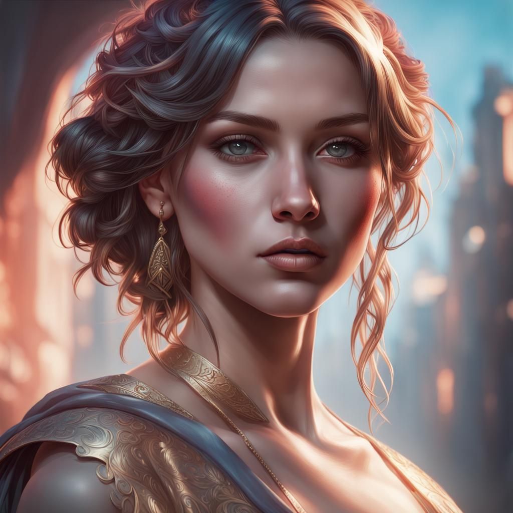 pretty girl - AI Generated Artwork - NightCafe Creator