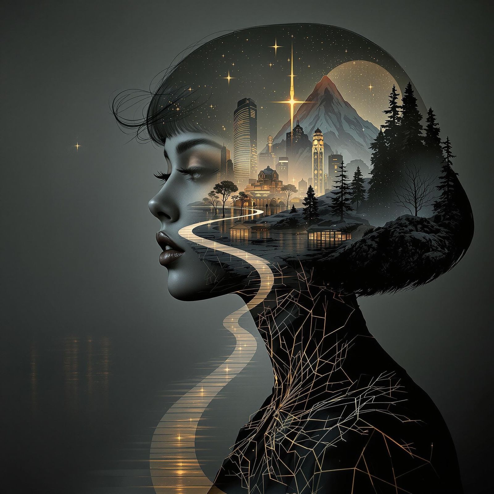 Light Births Shadow (Shadow Shapes Light)