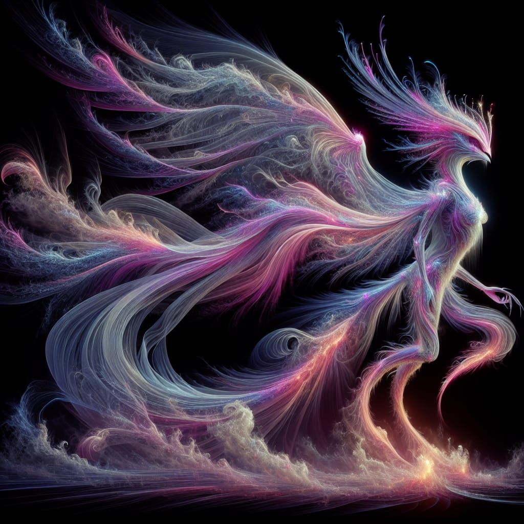 Celestial Fae - AI Generated Artwork - NightCafe Creator