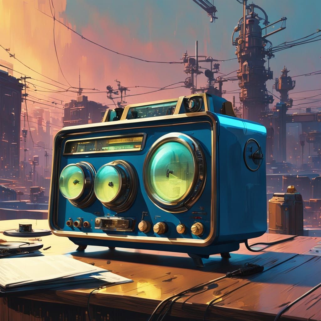 Futuristic radio - Futuristic radio