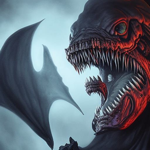 Terror beast - AI Generated Artwork - NightCafe Creator