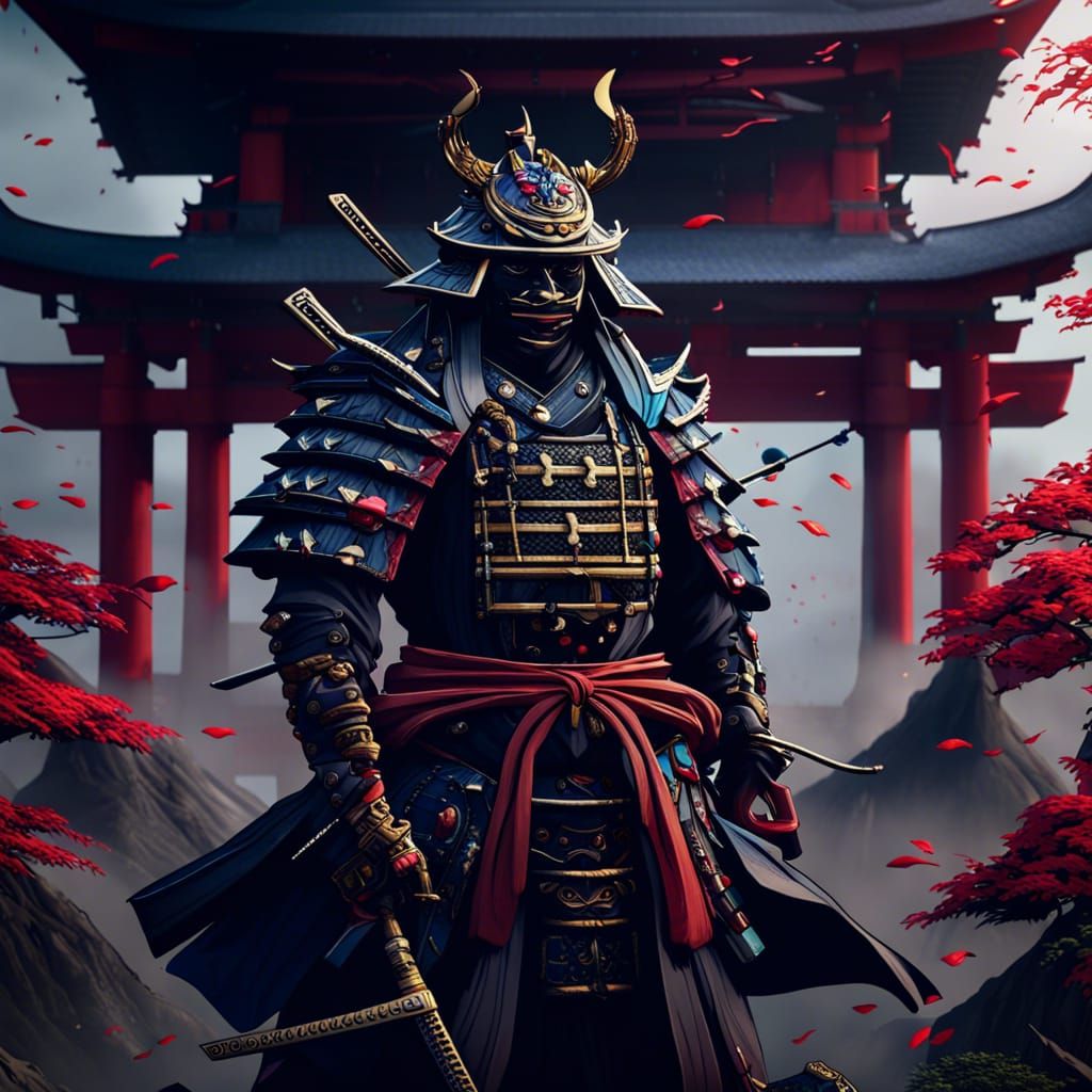 Samurai - AI Generated Artwork - NightCafe Creator