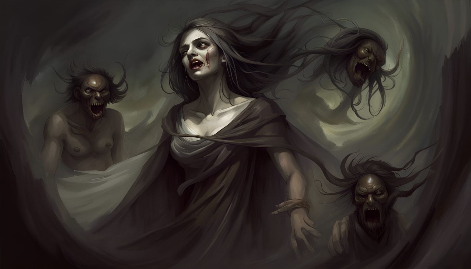 Oizys was a malevolent female spirit who personified misery, distress ...