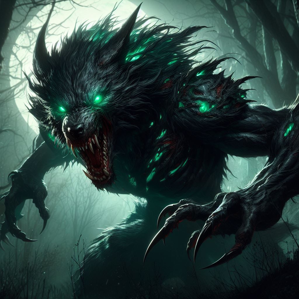 Werewolf - AI Generated Artwork - NightCafe Creator