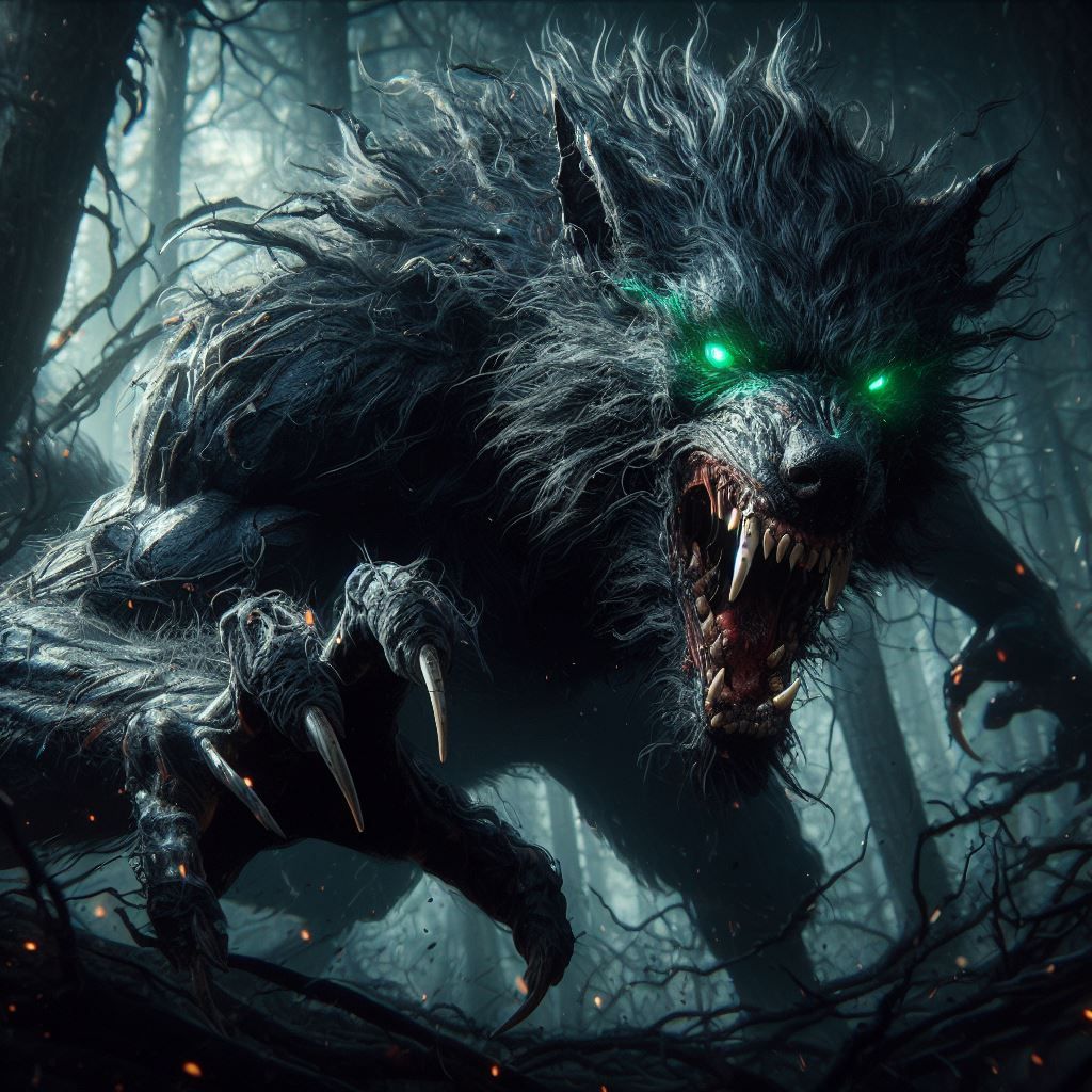Werewolf - AI Generated Artwork - NightCafe Creator